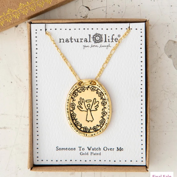 NATURAL LIFE | Jewelry | New Boho Angel Charm Necklace | Poshmark